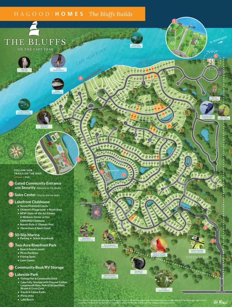 The Bluffs on the Cape Fear Spring 2023 Update – Hagood Homes